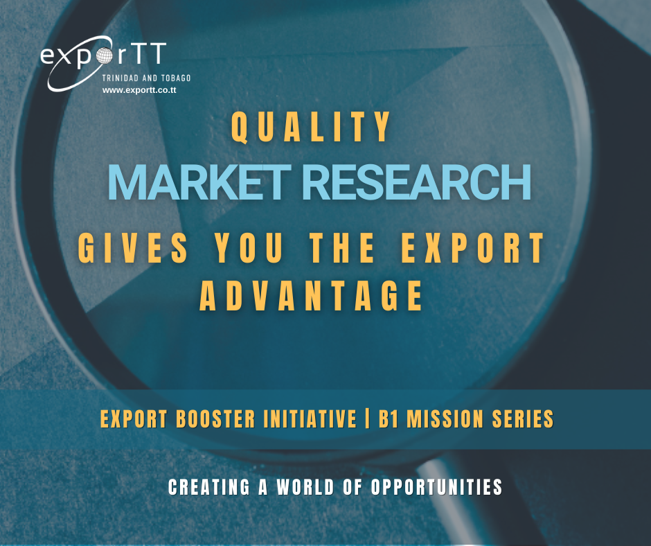 Why Market Research is so important. | exporTT